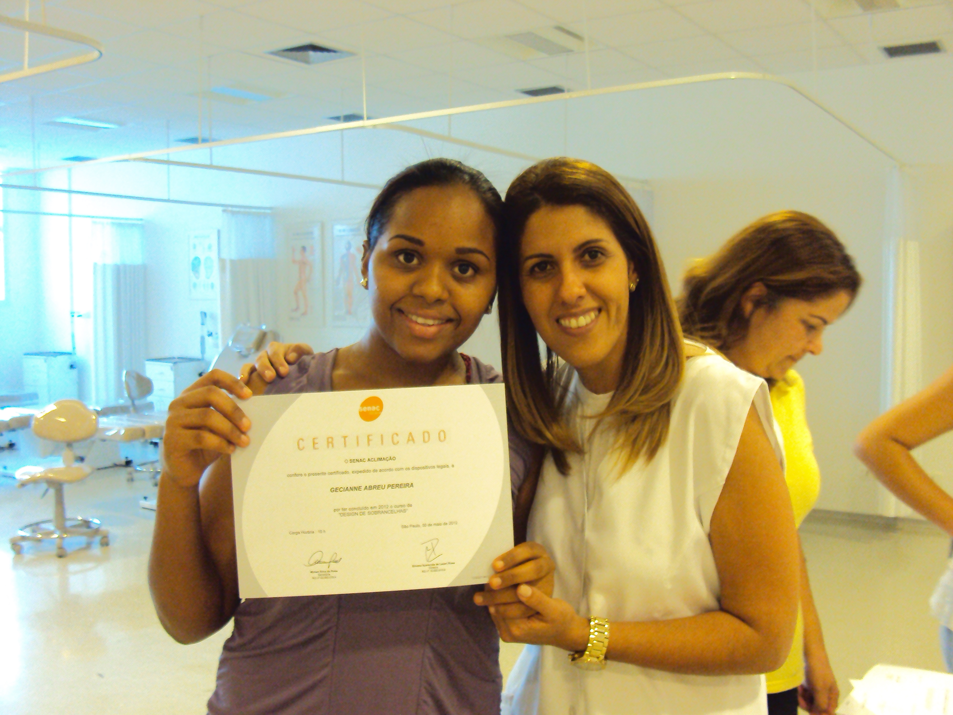 Curso Designer De Sobrancelhas Senac Aclimação Maio 2012