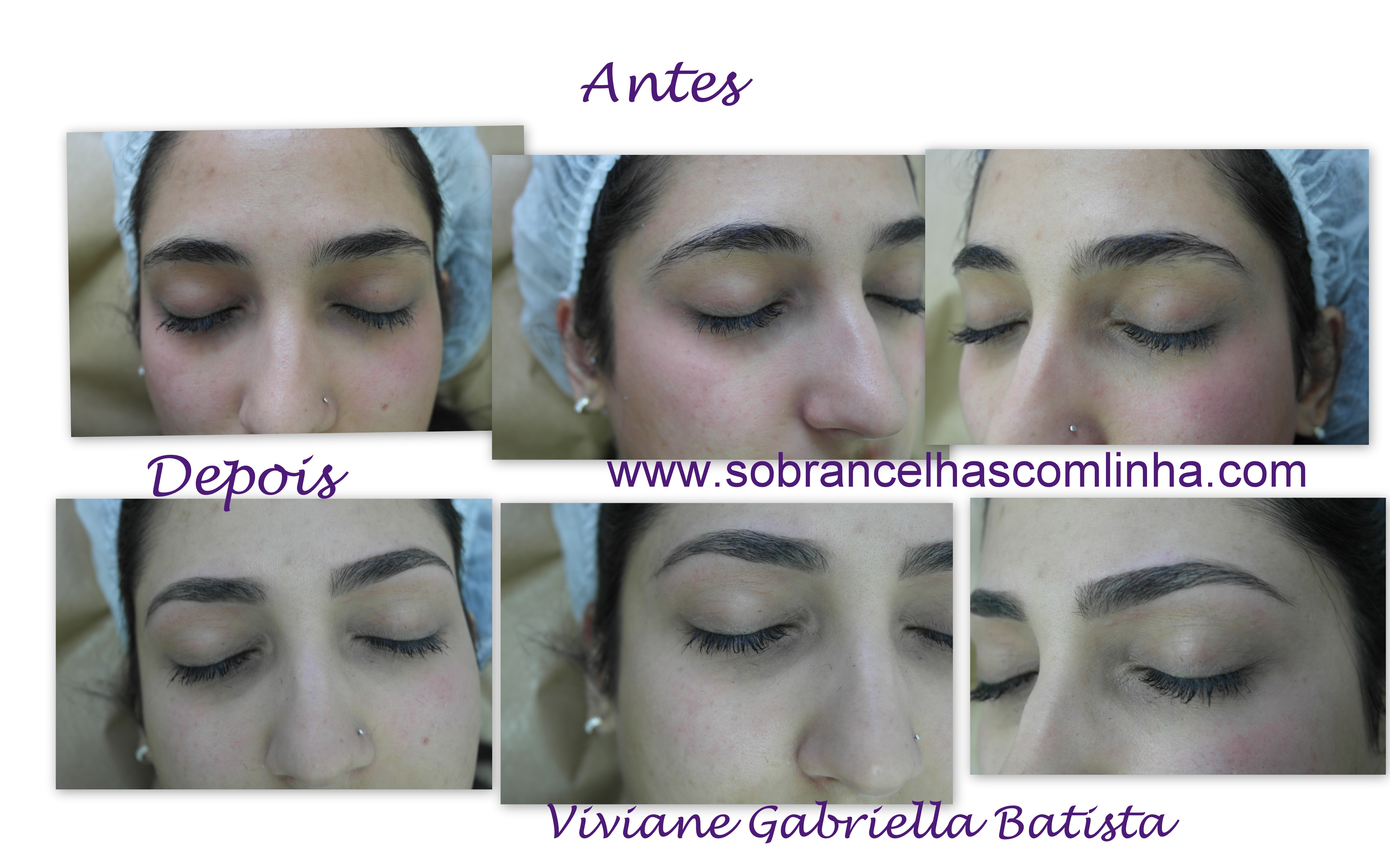 Sobrancelhas Com Linha