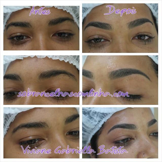 Sobrancelhas Com Linha