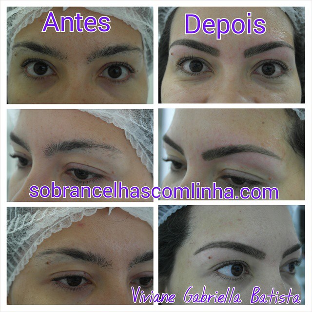 Sobrancelhas Com Linha